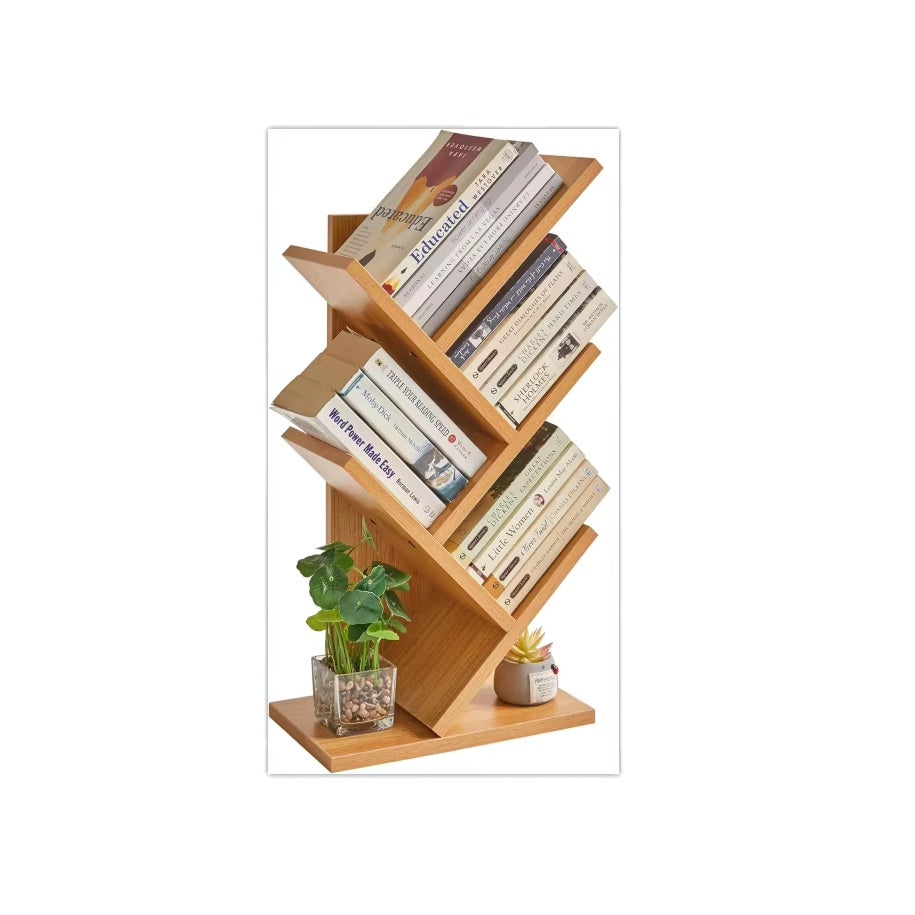 Raft Depozitare Carti in Forma de Copac, 59x31 cm, 4 Nivele – Visivo